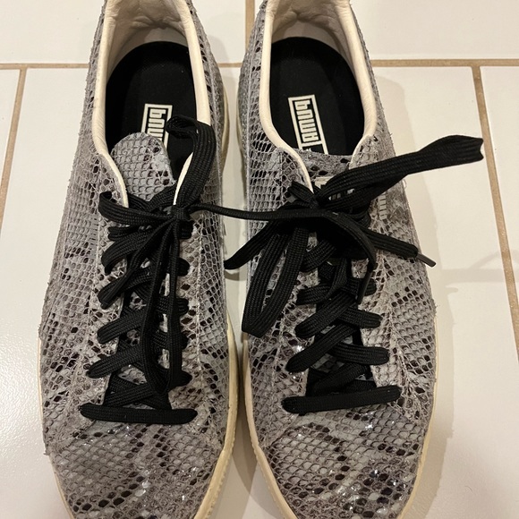 Puma | Shoes | Puma Snakeskin Sneakers | Poshmark